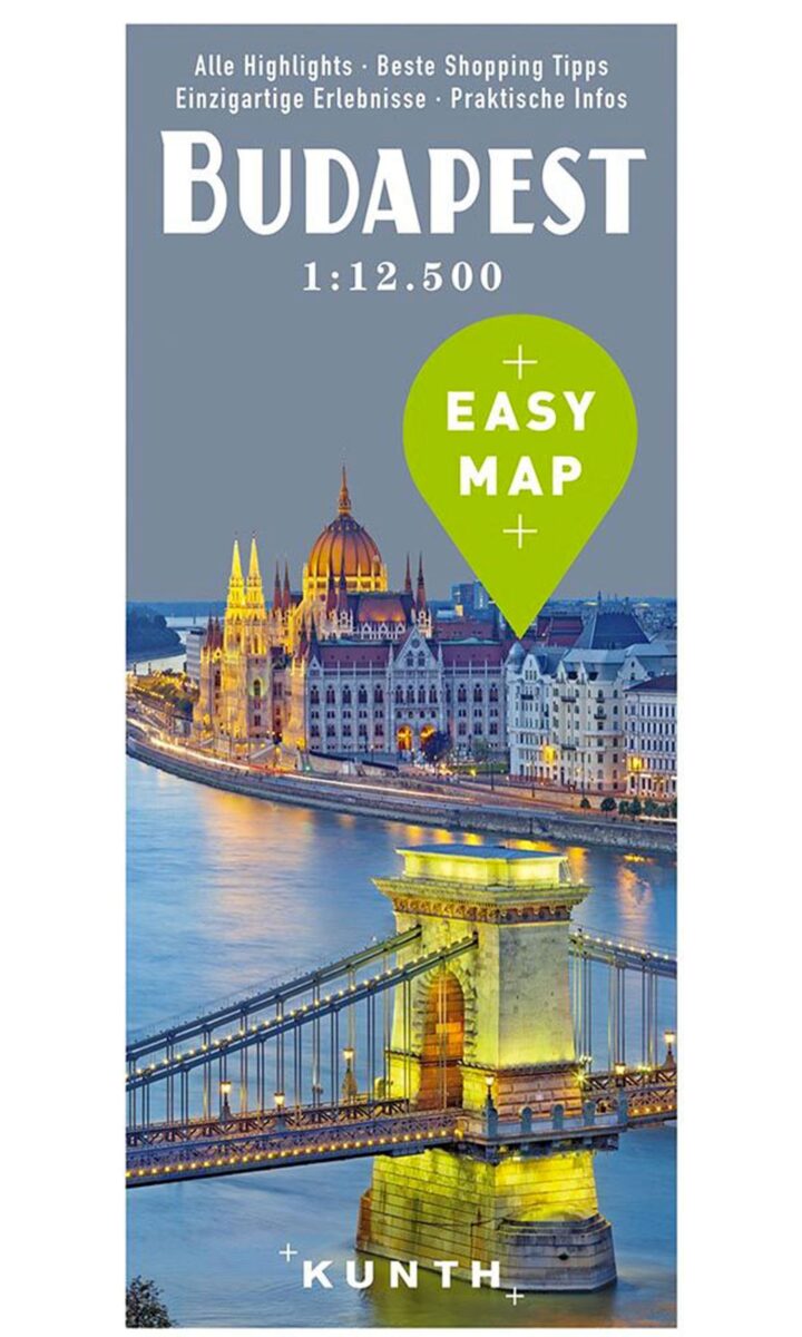 Mappa Budapest 9783955044329 - Gruppo Lozzi Editori