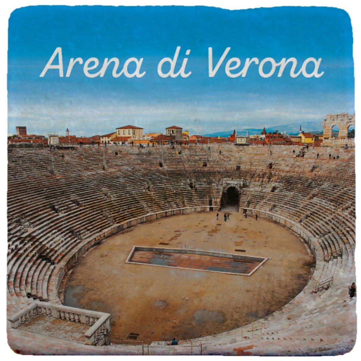 Marmo Veduta panoramica dell'Arena di Verona (cod.27Z) 8054242770209 ...