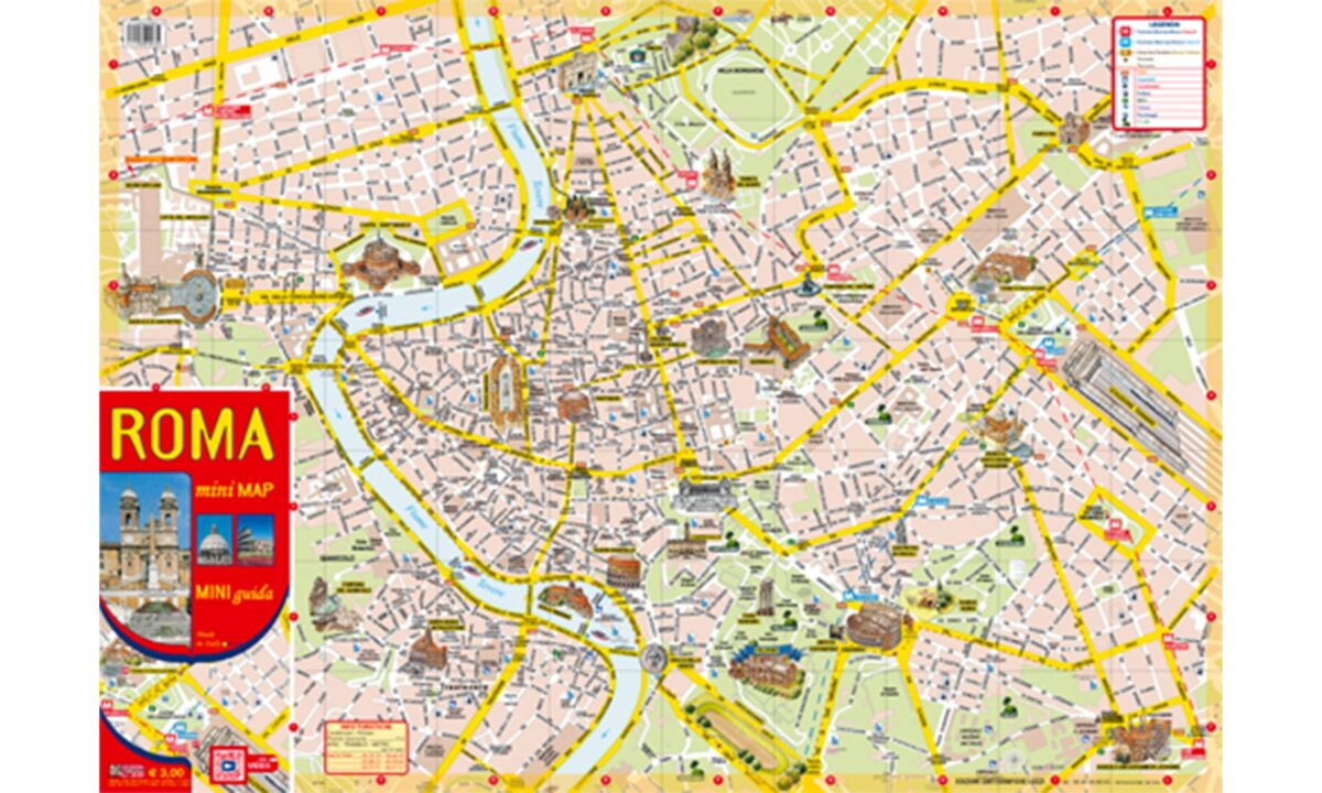 Roma Mini Map - Gruppo Lozzi Editori