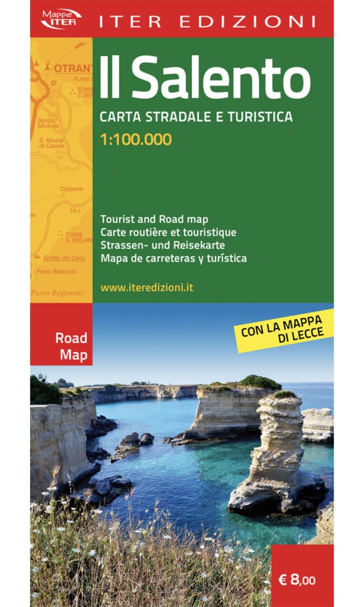 Mappa del Salento 9788881772438 - Gruppo Lozzi Editori