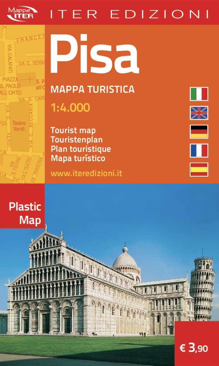 Pisa Plastic Map 9788881771851 - Gruppo Lozzi Editori
